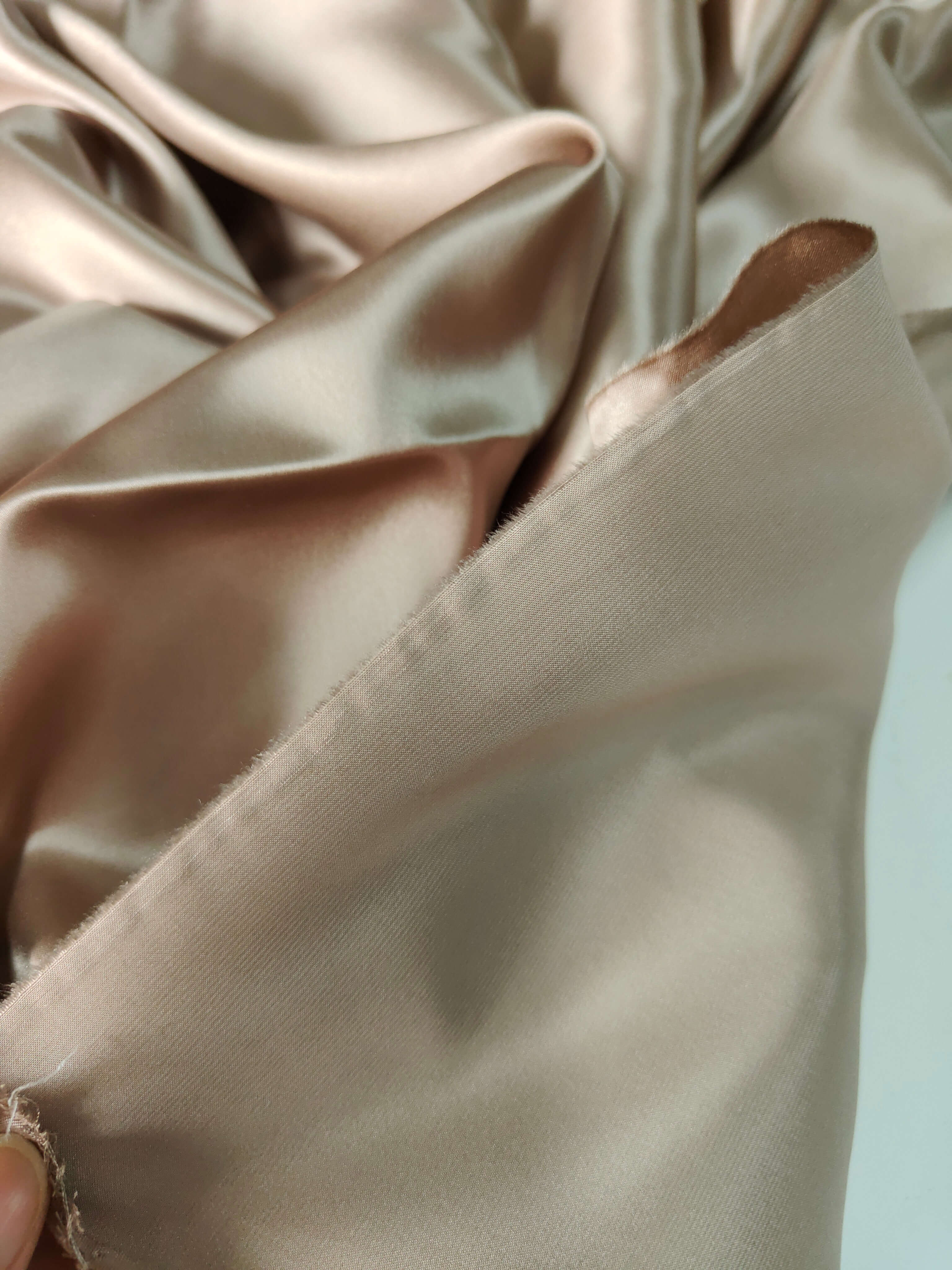Buy 6A grade champagne silk fabric for bedding sets for wholesale ...
