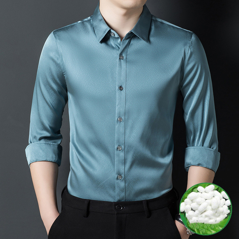 Mens Designer Silk Shirts- Product on Beauty Plus Silk Co., Ltd