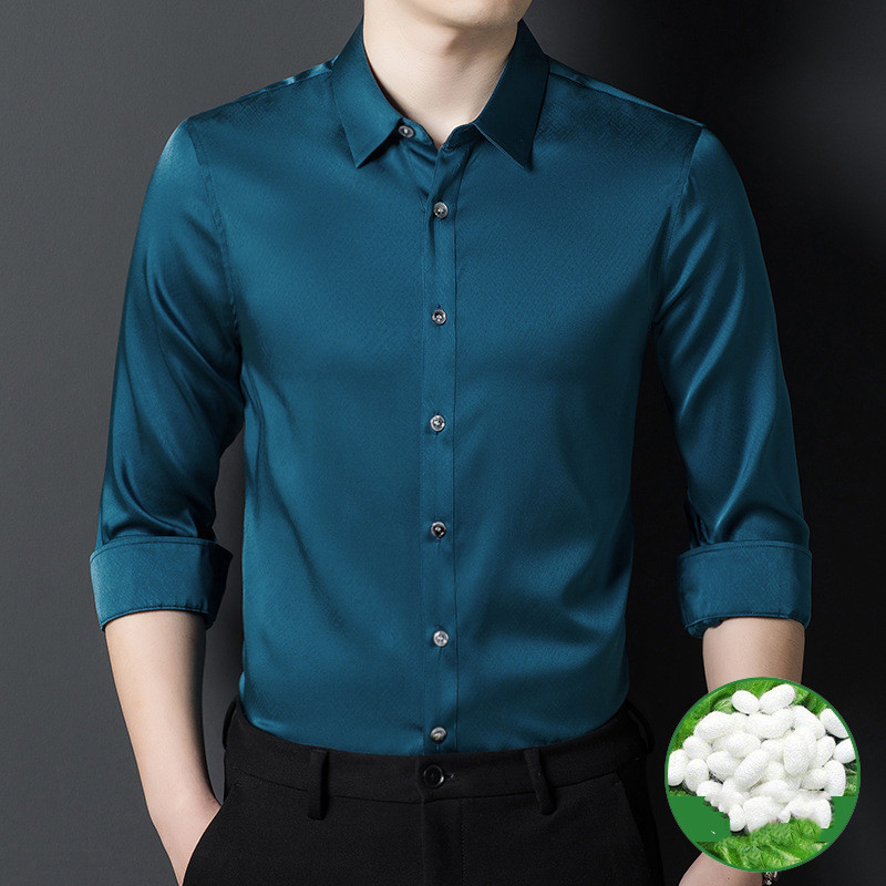 Mens Designer Silk Shirts- Product on Beauty Plus Silk Co., Ltd