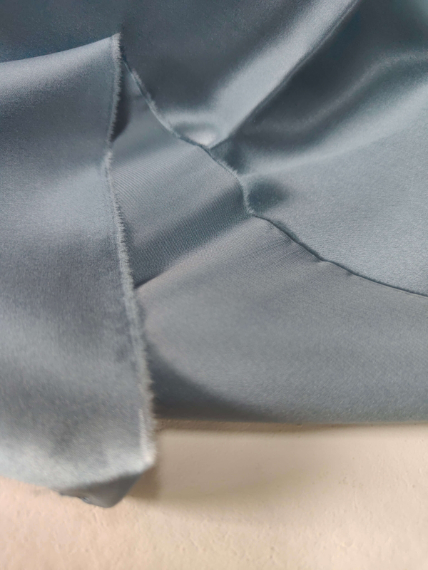 Buy 6A Grade Light Blue Silk Fabric for Silk Clothing for Wholesale ...